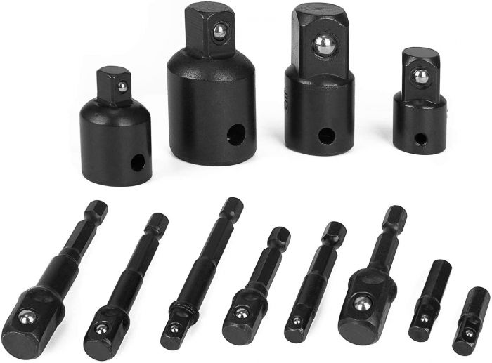 12Pcs Socket Adapter Bit Set